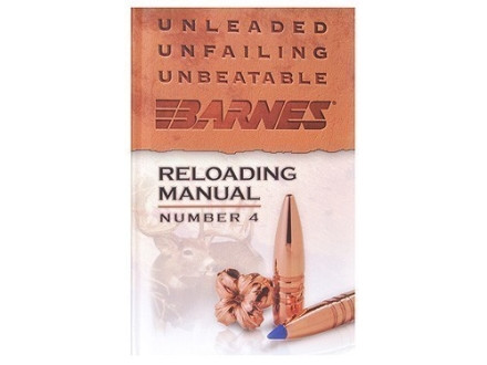 Barnes Reloading Manual 4th Ed. - Gunstop Reloading Supplies