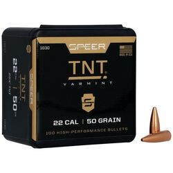 Speer 22 Caliber (0.224") 50 Gr. TNT Hollow Point (1000 Value Pack ...