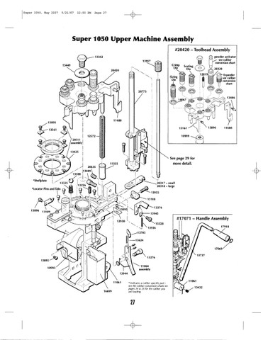 Dillon Super 1050 Toolhead Spring - Gunstop Reloading Supplies