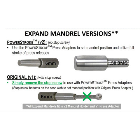 K&M Precision Case Neck PowerStroke Expand Mandrel 416 Caliber ...