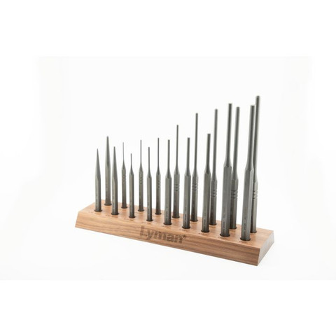 Lyman Armorer’s 18 Piece Hex Punch Set - Gunstop Reloading Supplies