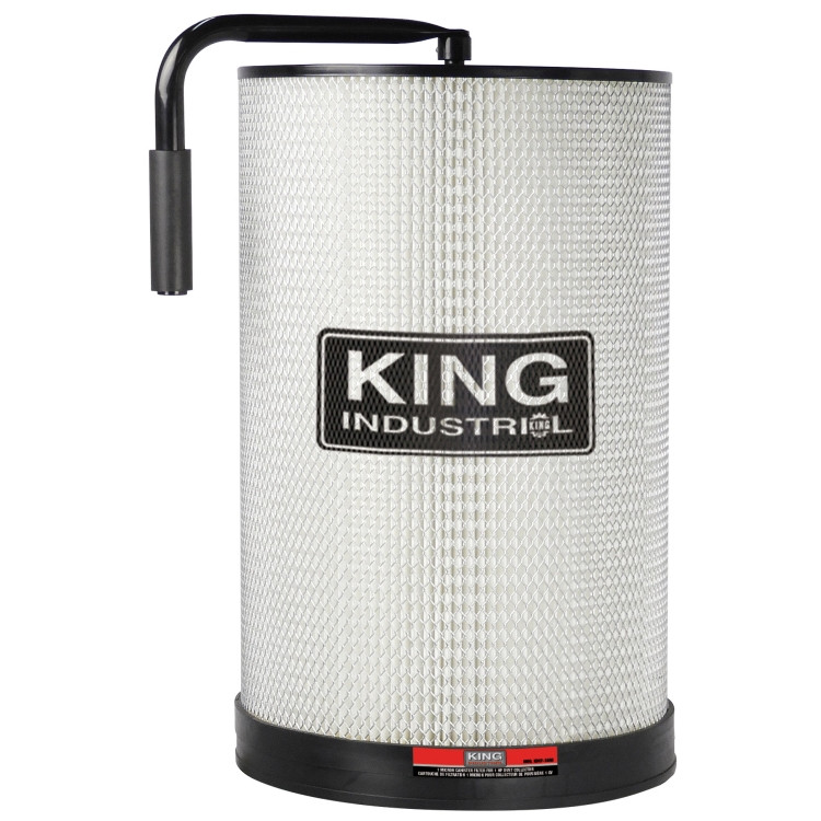 King Industrial KDCF-2400 Canister Filter, 1 Micron, KC-2405C