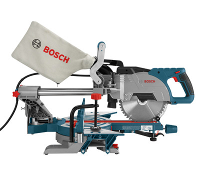 Bosch CM8S+T1B 8-1/2 In. Single-Bevel Slide Miter Saw With T1B Stand