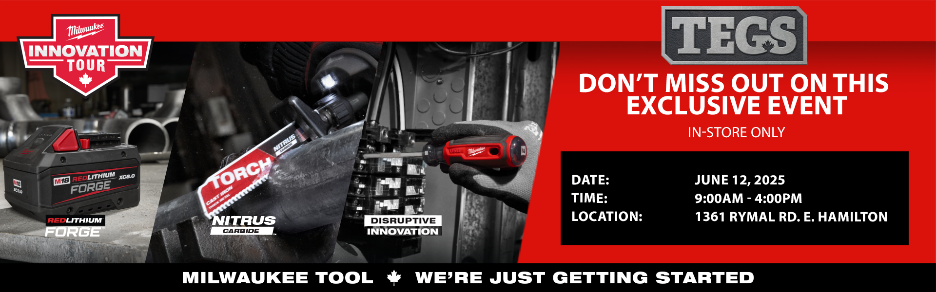 TEGS Tools & Machinery | Tools Online in Canada