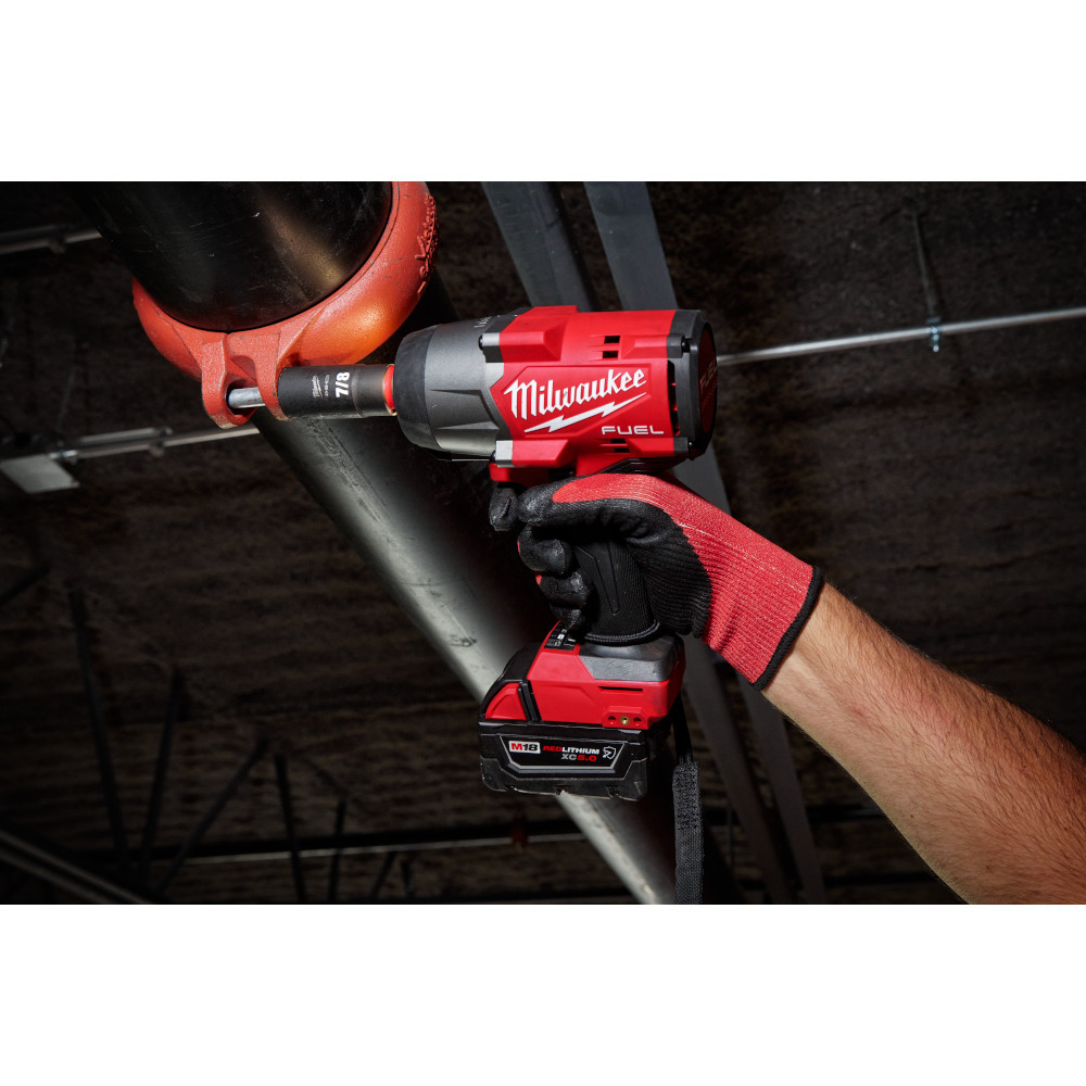 Milwaukee 2967-22 M18 FUEL 1/2 in. High Torque Impact wrench w/ Friction Ring Kit - TEGS Tools ...