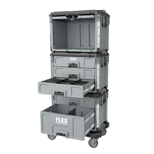 Flex FS1106 STACK PACK 2-Drawer Tool Box - TEGS Tools & Machinery