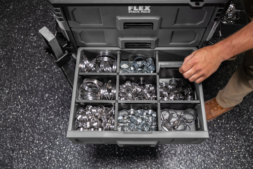 Flex FS1105 STACK PACK 3-Drawer Tool Box - TEGS Tools & Machinery
