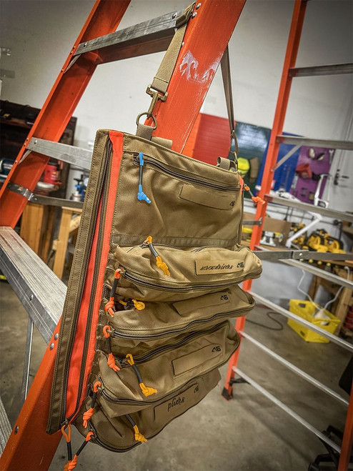 Yorktown Tool Roll 25 SAE Coyote/Orange