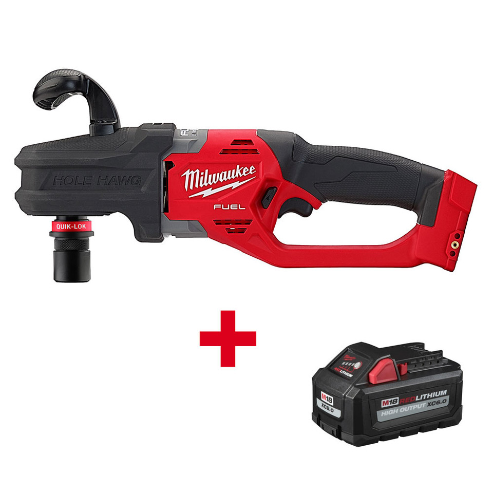Milwaukee 2809-20 M18 FUEL SUPER HAWG 1/2 In. Right Angle Drill