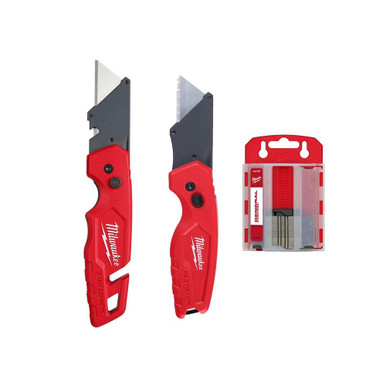Milwaukee 48-22-1501GX FASTBACK Folding Utility Knife Set - TEGS Tools ...