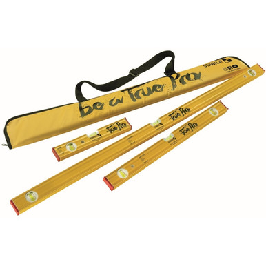 Stabila 22135 Type 80 As True Pro Set 12/24/48In Levels W/ Keychain ...