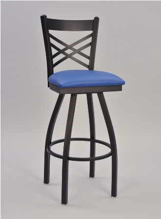 Cross Back Stool | X Back Bar Stool | Seats and Stools