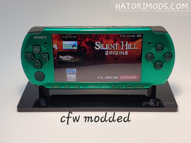 Psp 3000 Green Modded Fully Loaded 3k+