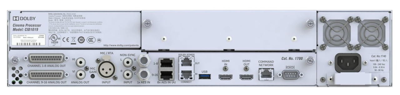Dolby CP950 Digital Cinema Processor New - Contact us for exclusive ...