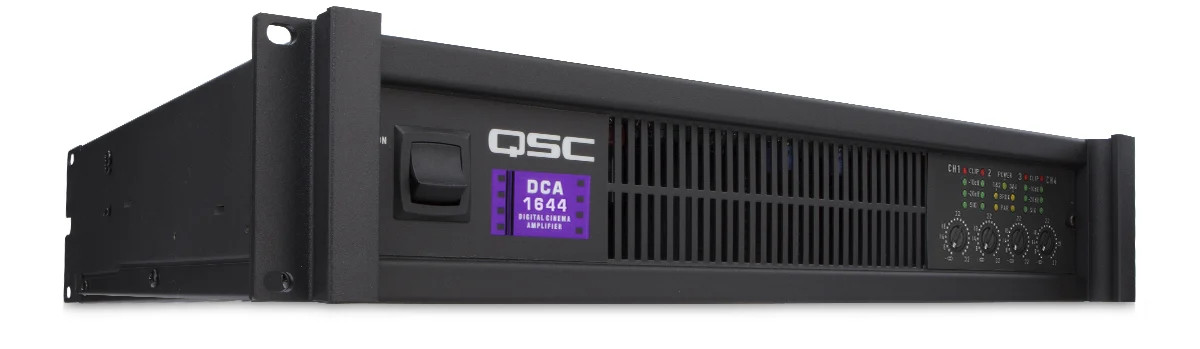 QSC DCA1644 Digital Cinema Power Amplifier – 800W, Class AB+B ...