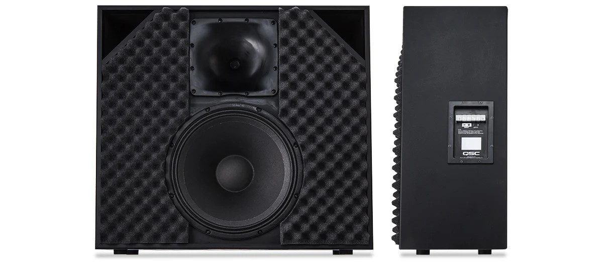 QSC SC-1150 Cinema Screen Channel Loudspeaker 15 Inch Two Way Passive ...