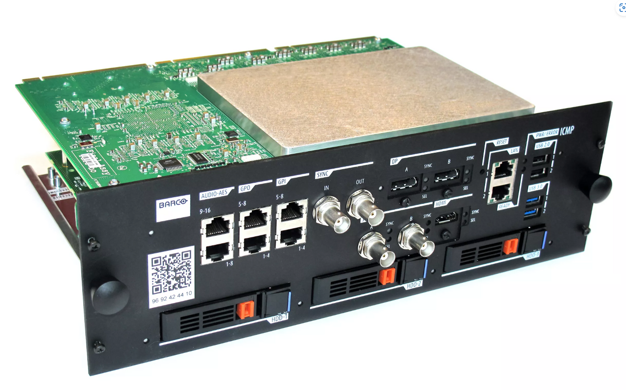 Barco Alchemy ICMP‑X Integrated Cinema Media Processor HDD 2TB