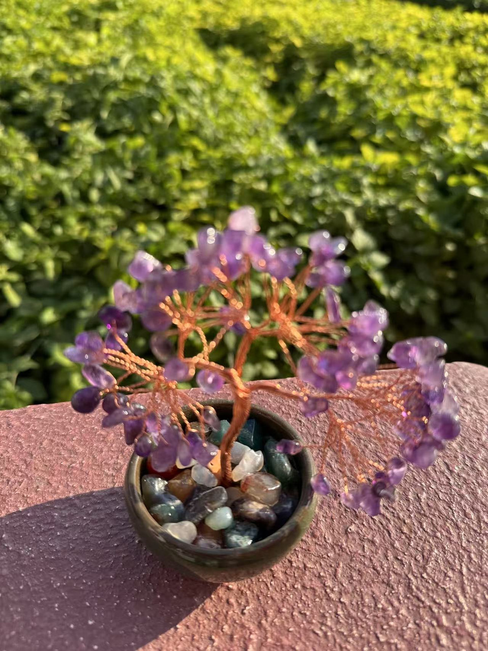 Amethyst stone Tree of life