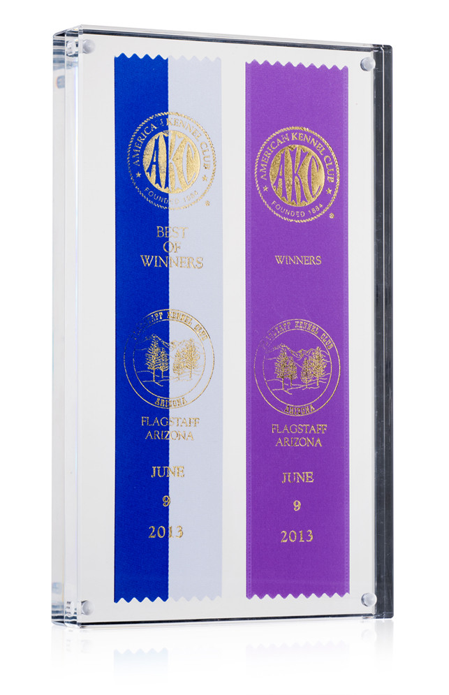 Frames and Accessories - Ribbon Displays - Medal Blocks