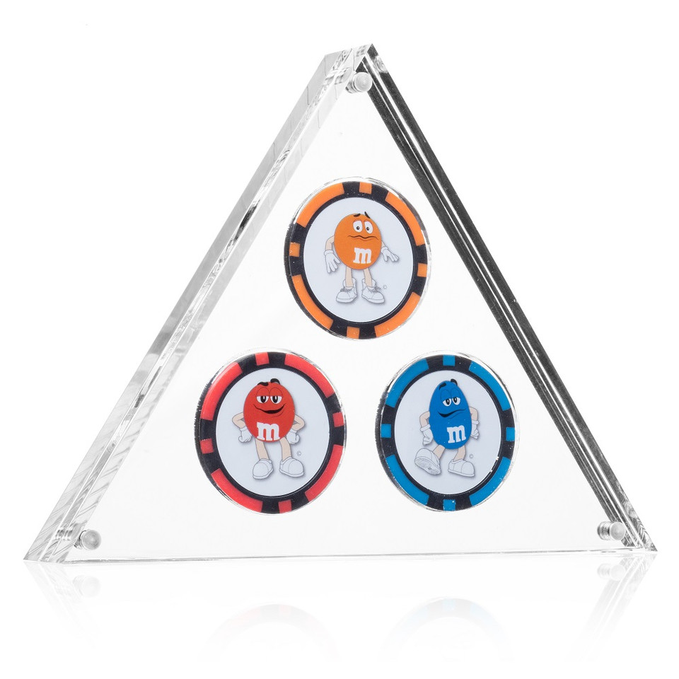 Challenge Coin Display | Stackable Hexagons For Coins and Medallions