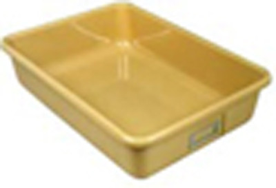 Fabri-Form Tote Tray - Tan 9"W x 4-3/8"D x 19"L - Paxton/Patterson