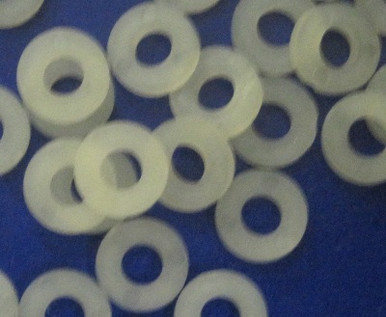 Nylon Washer - Flat #6 - Pkg/100 - Paxton/Patterson