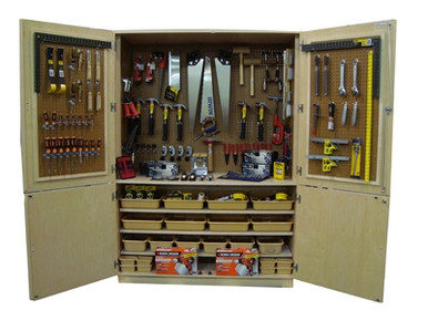 Building Trades Tool Locker With Tools - 60" - Paxton/Patterson