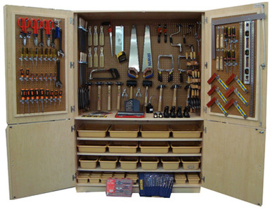 General Shop Tool Locker With Tools - 60" - Paxton/Patterson