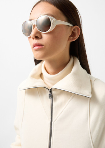 BOGNER Sweatshirt Jacket With Ribbed Half-Zip Collar