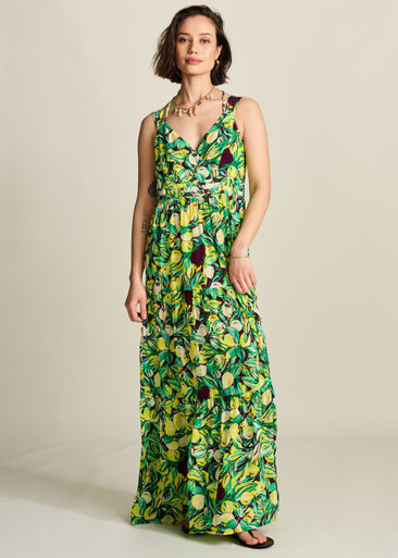 POM Strap Lemon Tree Dress | SP7810