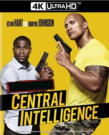 Central Intelligence 4K UHD Ultraviolet UV Code