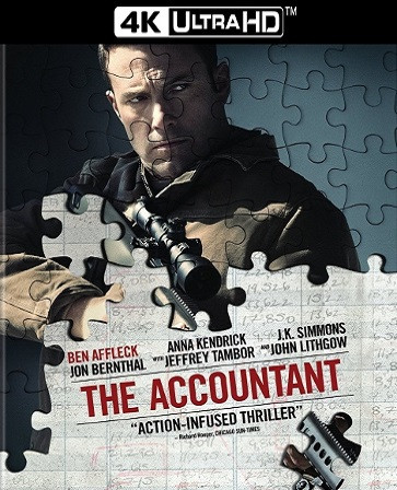 The Accountant 4K UHD UV Code, Buy The Accountant 4K Ultraviolet Code