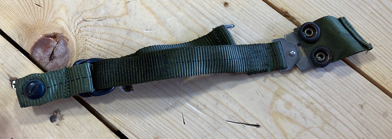 Military Issue Chin Strap Assembly, SPH-4-Single Side Snaps - Army ...