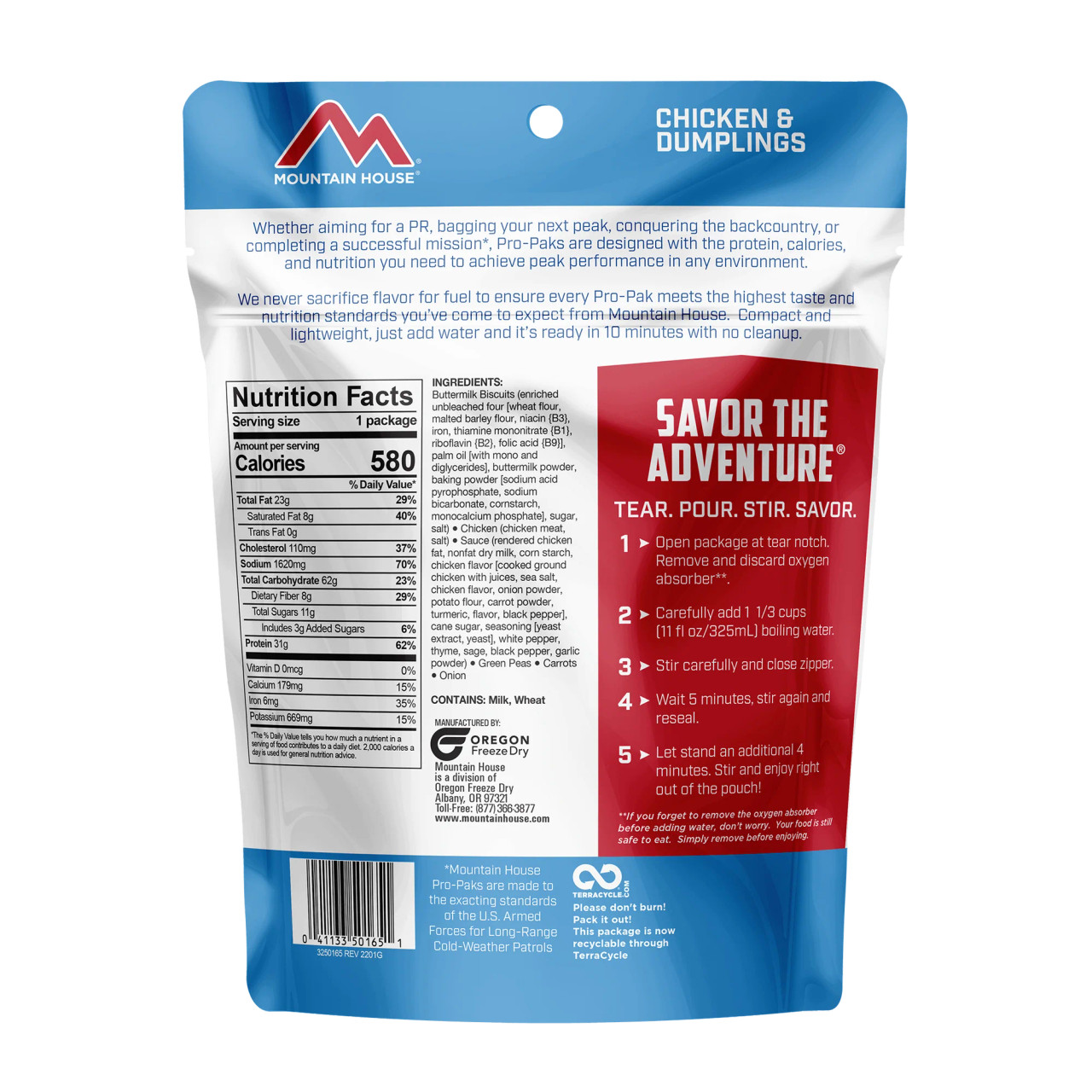 Mountain House Chicken & Dumplings Pro-Pak