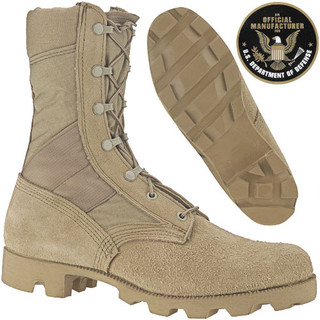 GI Issue Tan Desert Jungle Boot Hot Weather