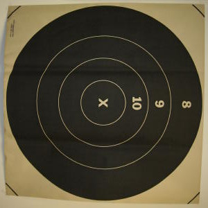 1000 Yard Bullseye Rifle Target 1 case