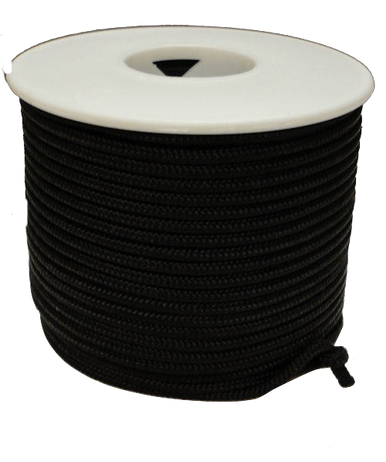 Atwood Rope 1/16" x 100 ft Black Rope - Army Surplus Warehouse, Inc.