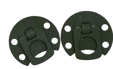 Cargo Tie Down Plate Set of 2 - Army Surplus Warehouse, Inc.