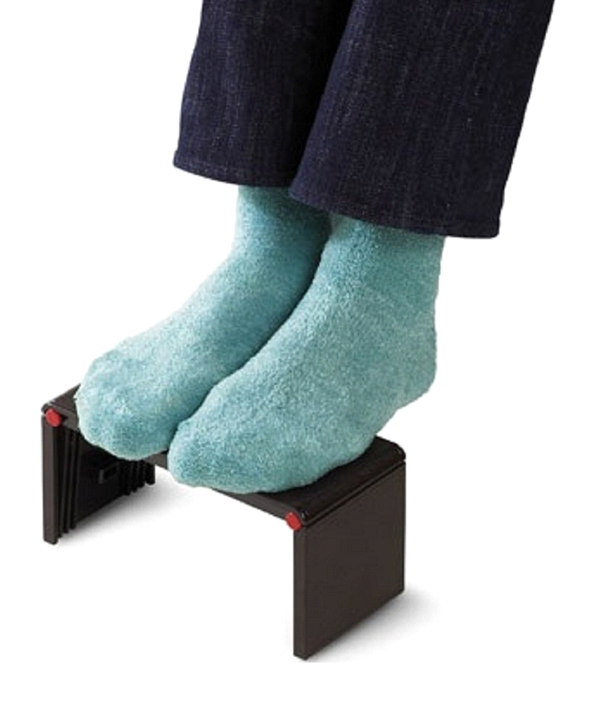 Back Relax Folding Travel Airplane Foot Rest BackRelax