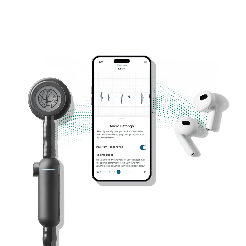 Eko 3M Littmann Digital Stethoscope with CORE Attachment