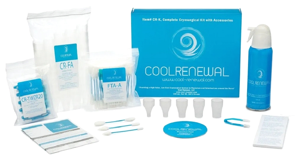 Cool Renewal Professional Cryogen 65 Freeze Kit Freeze Spray