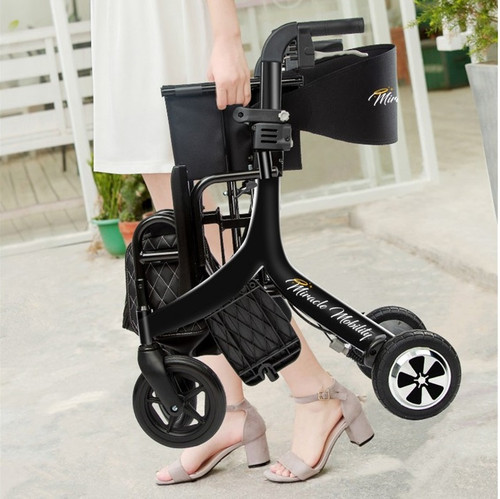 Miracle Mobility 4N1 Ultra Light Electric Walker Wheelchair Lightweight