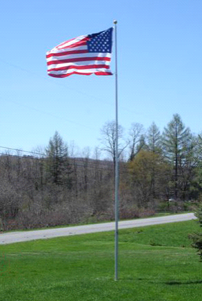 20' Tele-Pole High Strength Aluminum Telescoping Superior 1 Flagpole