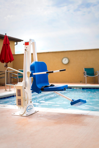 Aqua Creek Ranger 2 Lift Pool Chair Lift No Anchor and Push Button ...