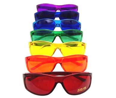 Color Therapy Pro Chakra Complete Set Of 7 Glasses