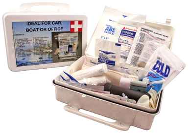 Elite First Aid FA111 White Series 16 Person Aid Kit