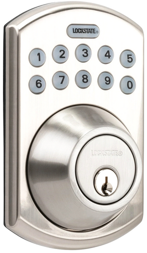 LockState RemoteLock Residential Wifi Deadbolt Smart Lock Satin Chrome