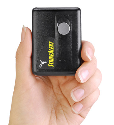 StrikeAlert Personal Lightning Detector Compact Impact-Resistant Device ...
