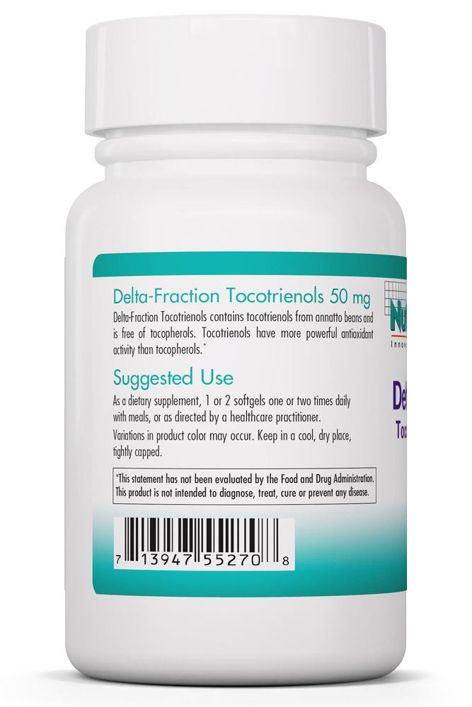 Delta-Fraction Tocotrienols 125 m 90 softgels
