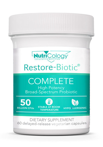 Restore-Biotic® COMPLETE 60 delayed-release vegetarian capsules ...